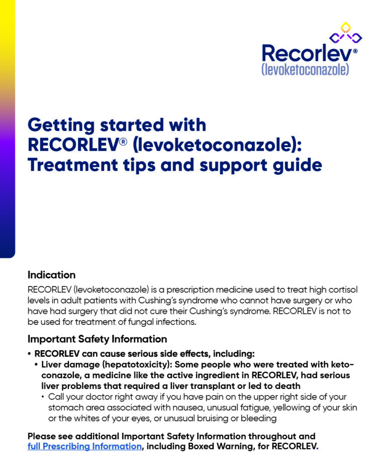 Tools and Resources | Recorlev® (levoketoconazole)
